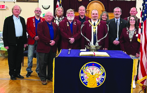 Salem Elks Lodge incoming officers | News, Sports, Jobs - Morning Journal